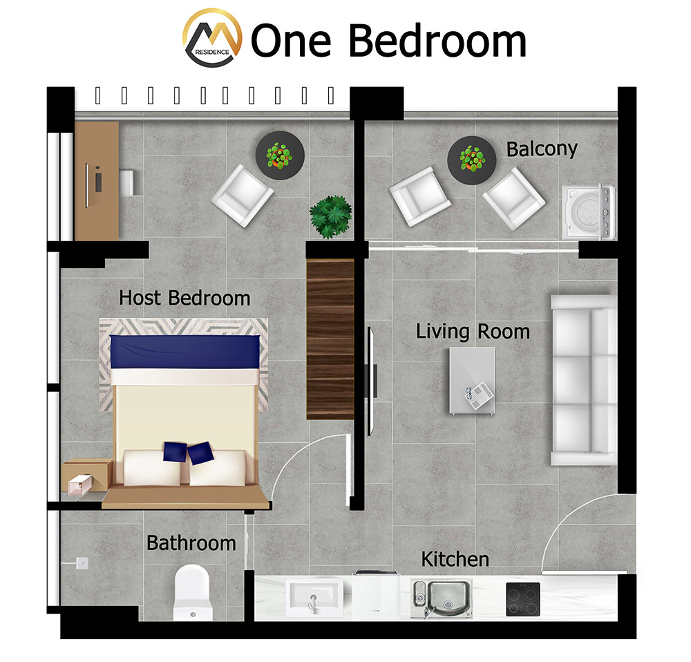 Floor plan – M - Residence
